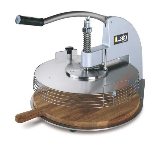 AMPTO Pizza Cutter 4/8 Slices. Includes Wood Cutting Surfate and 1 Cut