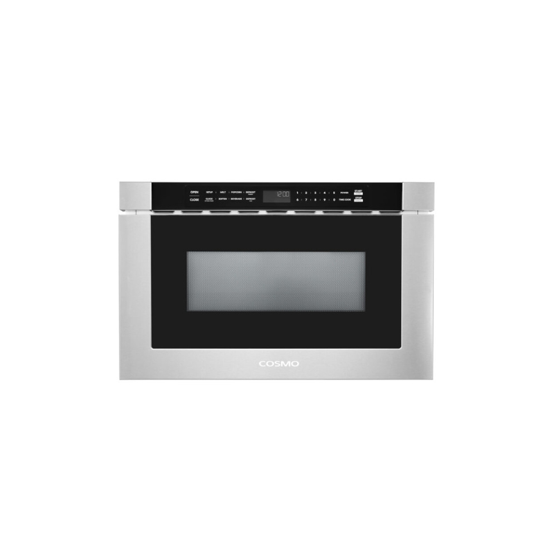 Cosmo 24 in. Built-in Microwave Drawer with Automatic Presets, Touch C