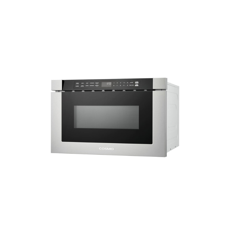 Cosmo 24 in. Built-in Microwave Drawer with Automatic Presets, Touch C