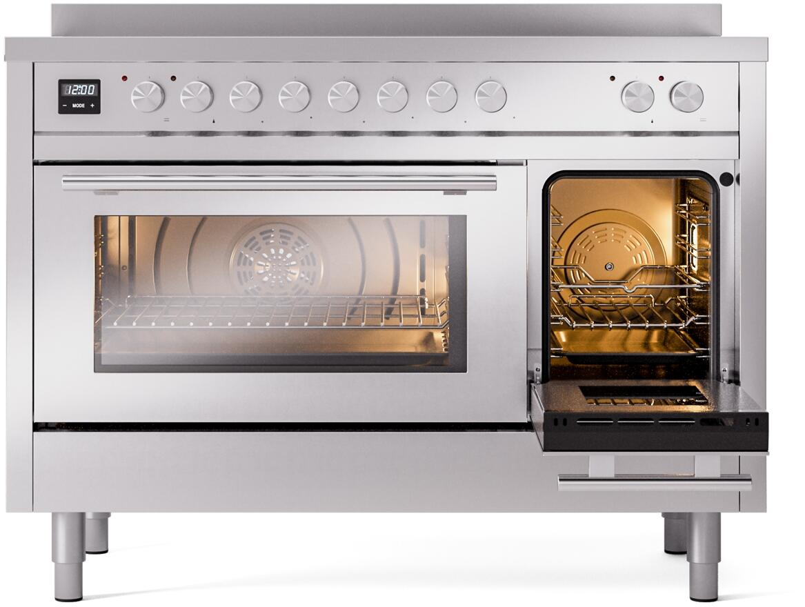 ILVE 48" Professional Plus II Series Freestanding Electric Double Oven