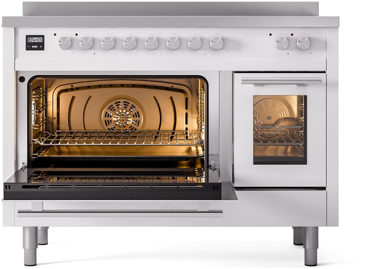ILVE 48" Professional Plus II Series Freestanding Electric Double Oven