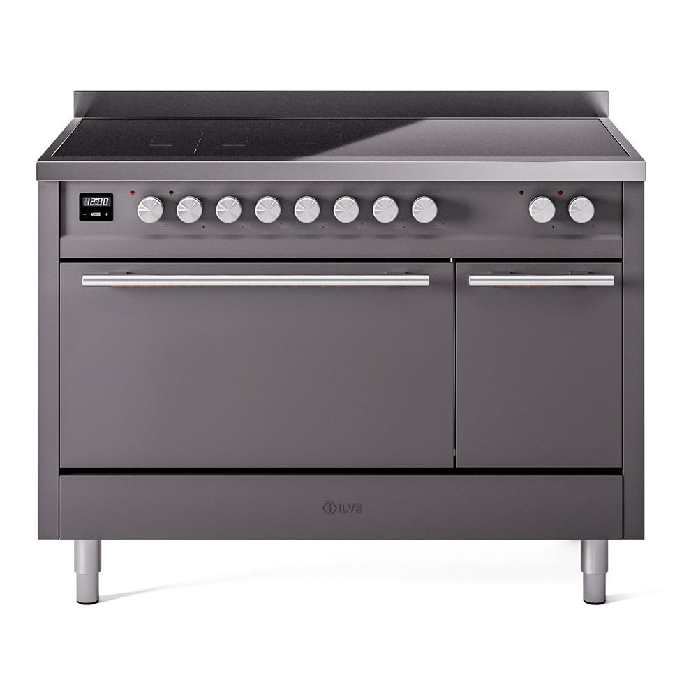 ILVE Professional Plus II 48" Electric Range with 6 Induction Elements