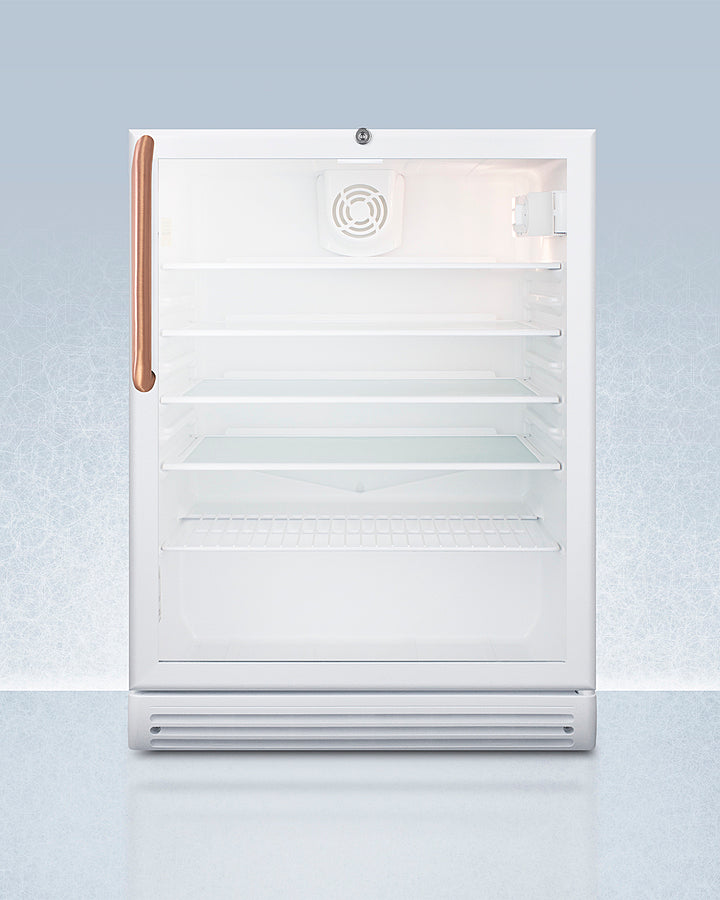 Accucold 24" Wide Built-In Beverage Center with Antimicrobial Pure Cop