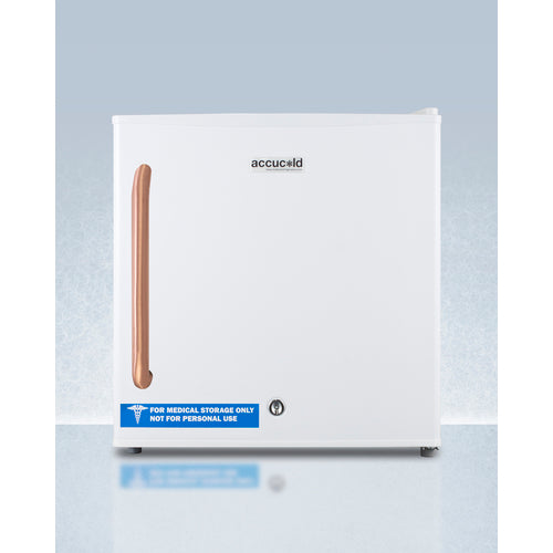 Accucold Compact All-Freezer with Antimicrobial Pure Copper Handle - F