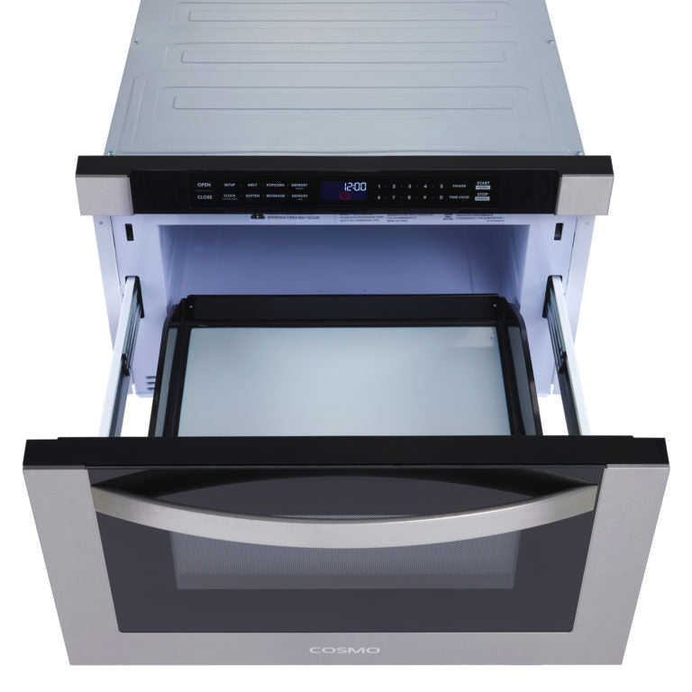 Cosmo 24 in. Built-in Microwave Drawer with Automatic Presets, Touch C