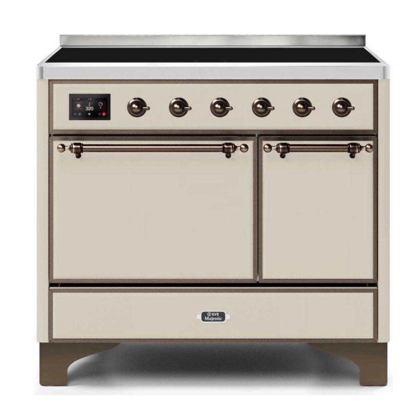 ILVE 40 Inch Majestic II Series Induction Range with 6 Elements Dual O