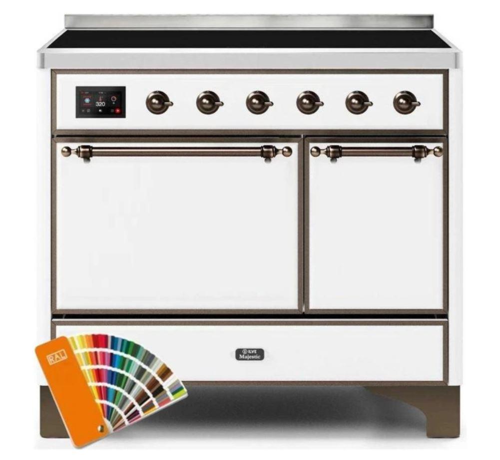 ILVE 40 Inch Majestic II Series Induction Range with 6 Elements Dual O