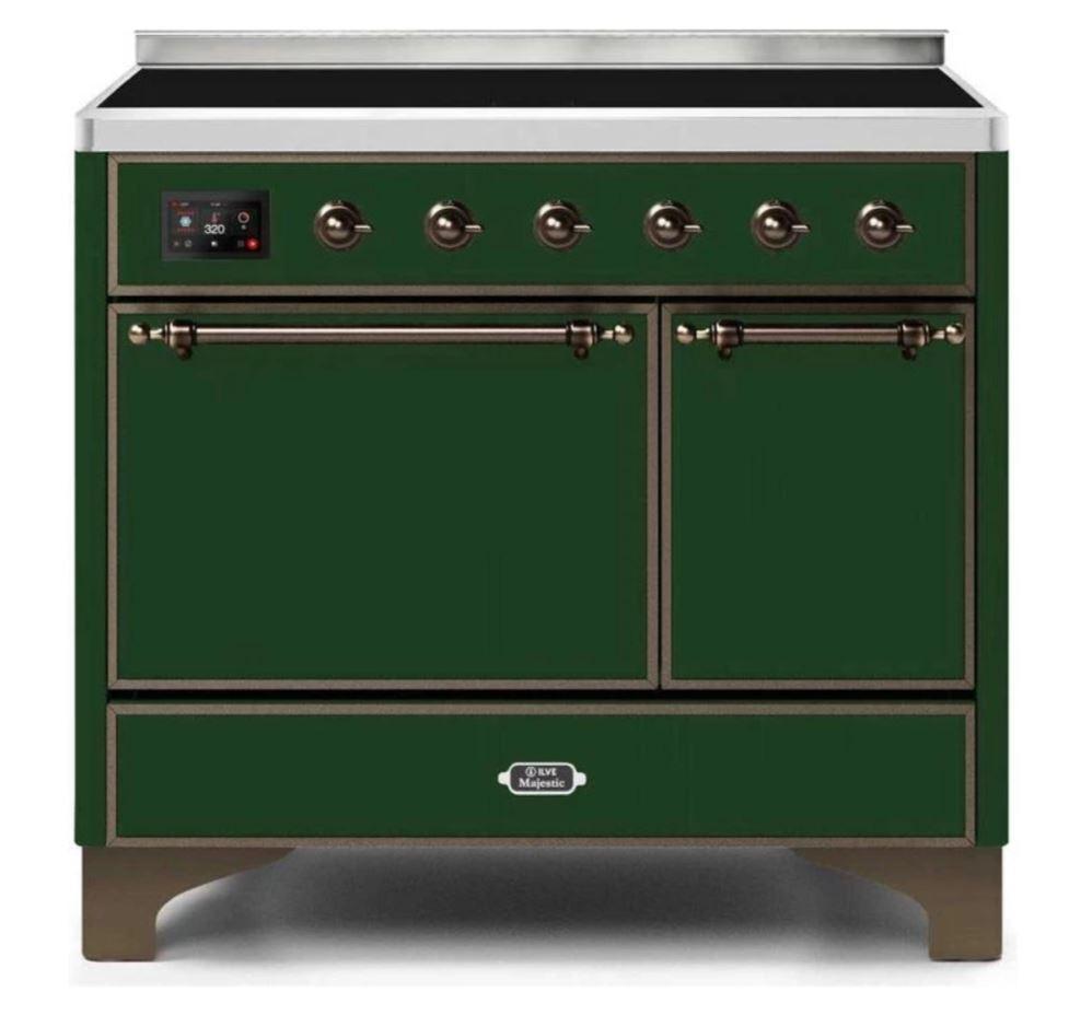 ILVE 40 Inch Majestic II Series Induction Range with 6 Elements Dual O