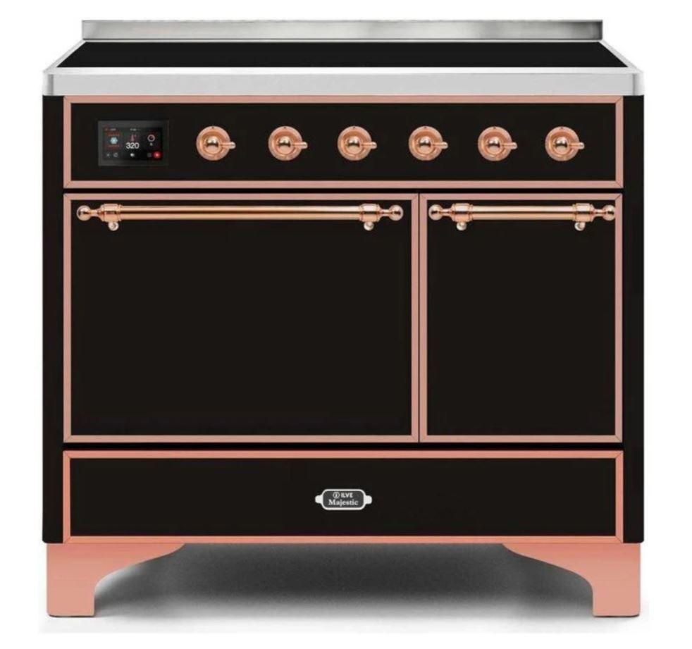 ILVE 40 Inch Majestic II Series Induction Range with 6 Elements Dual O