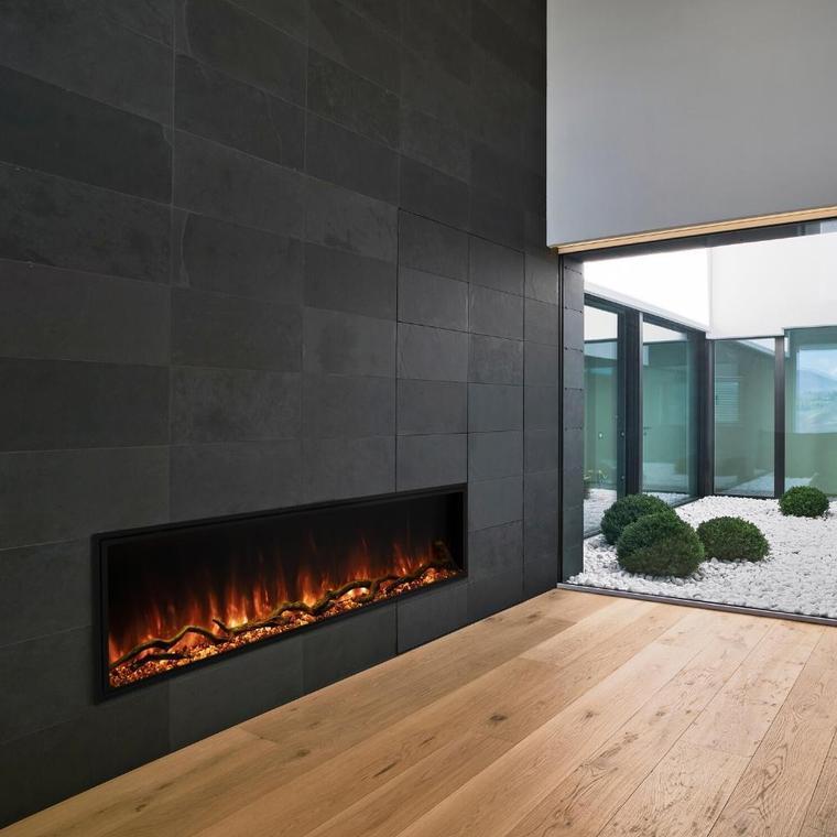 Modern Flames Landscape Pro Slim In Wall Electric Fireplace Insert Hea
