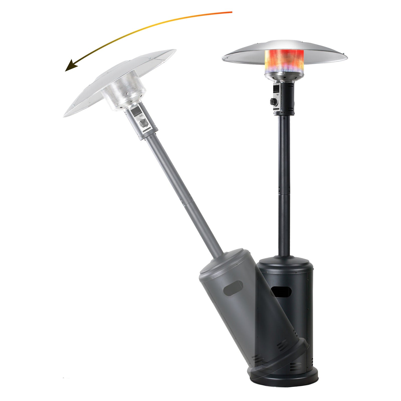 Outdoor Patio Propane Heater Standing Heat Lamp | Morealis