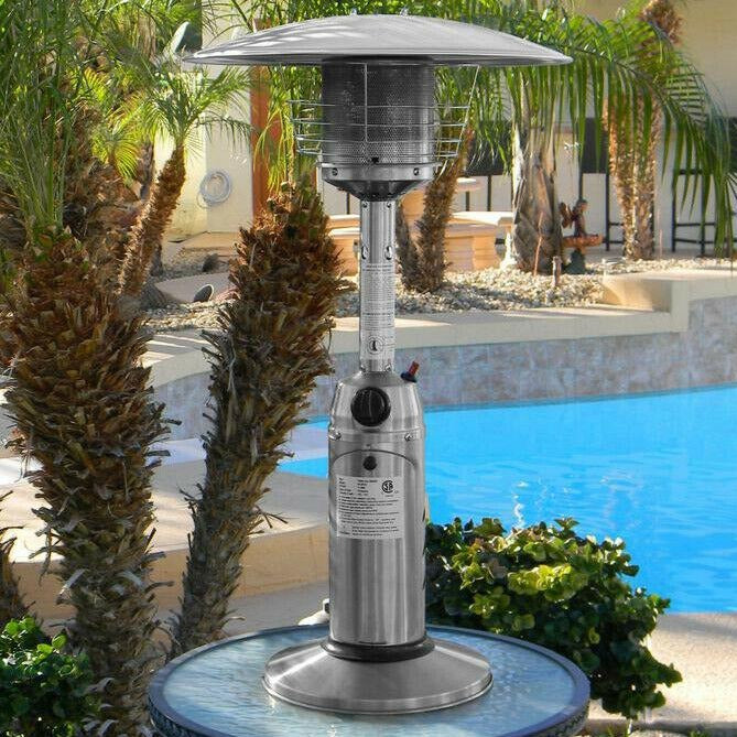 Premium Small Propane Patio Heater Mini Gas Fire Pit Heater | Morealis